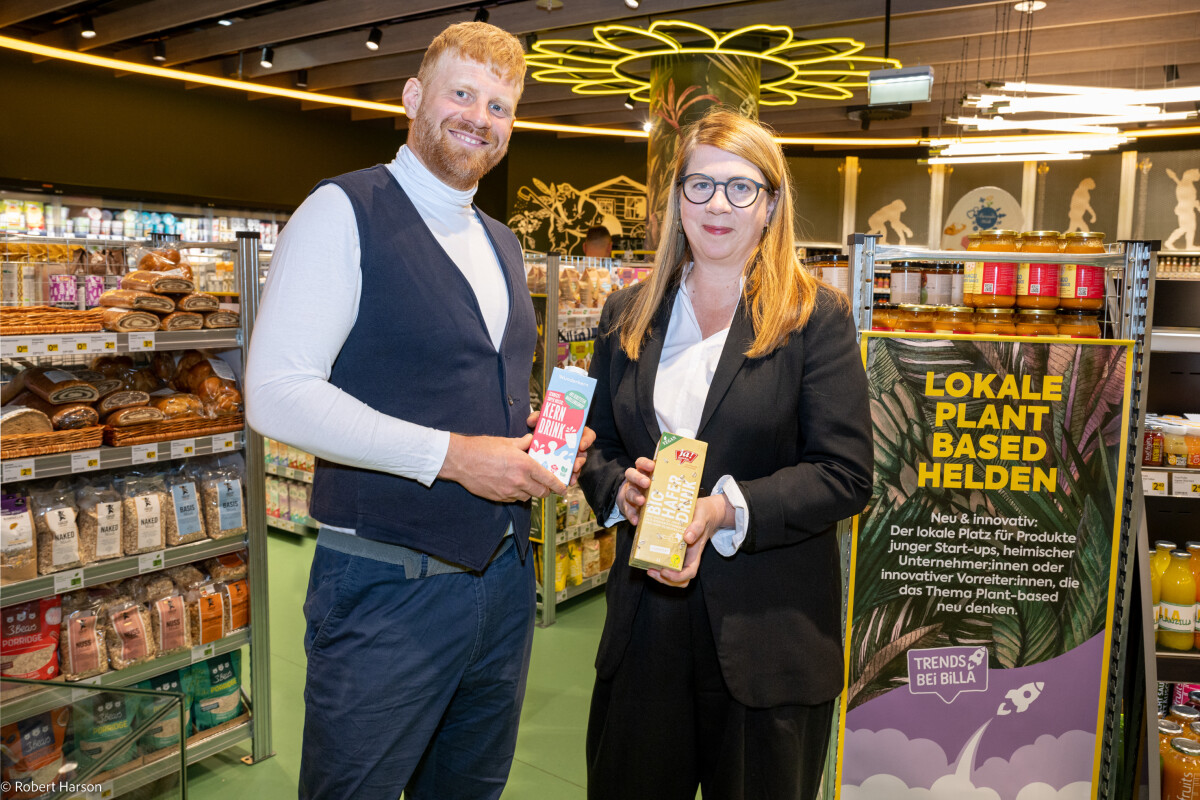 BILLA and the Vegan Society Austria call for equal tax treatment of cow ...