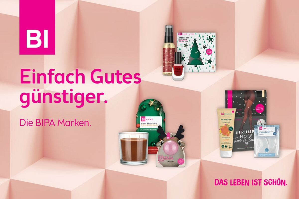 Die Weihnachtszeit versüßen - Zauberhafte Geschenkideen von BIPA | REWE Group in Österreich