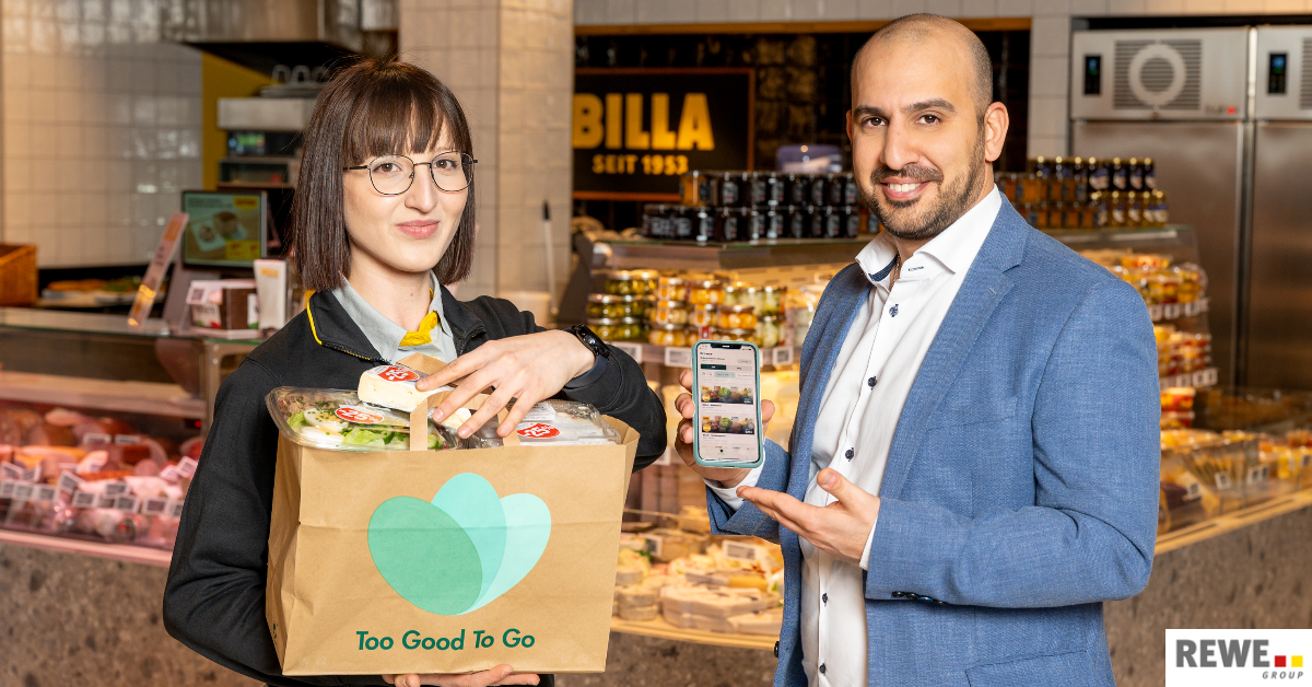 BILLA erweitert Kooperation mit Too Good To Go auf 90 Standorte | REWE ...