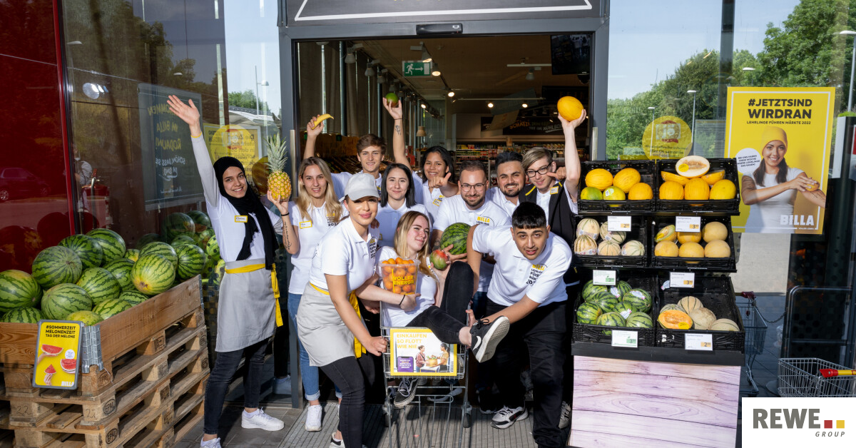 BILLA apprentices take over markets | REWE Group in Austria