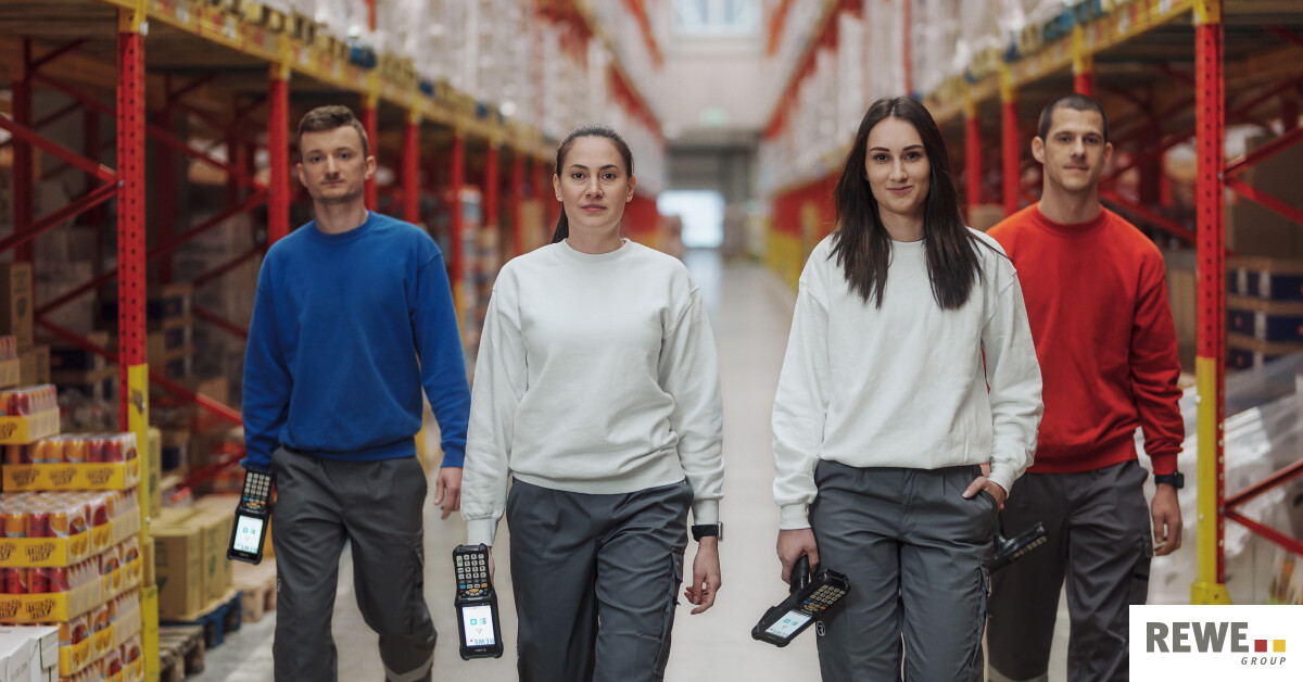 "Ohne uns läuft gar nichts. Und ohne dich auch nicht"– REWE Logistik ...