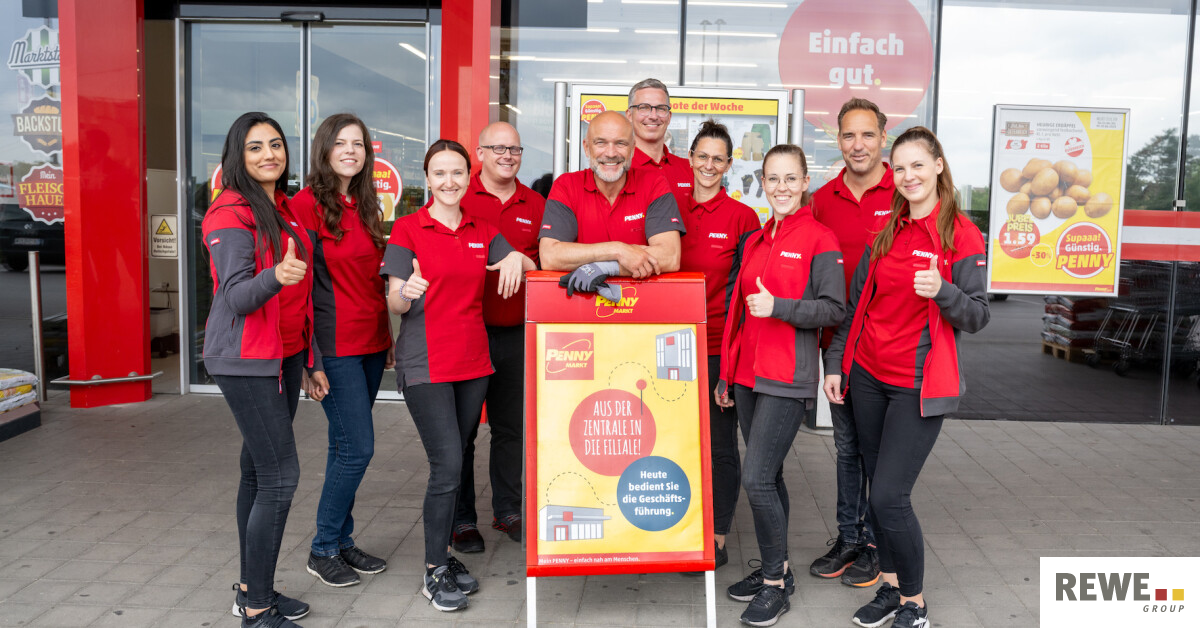PENNY Geschäftsführung führt Filiale in Niederösterreich | REWE Group ...